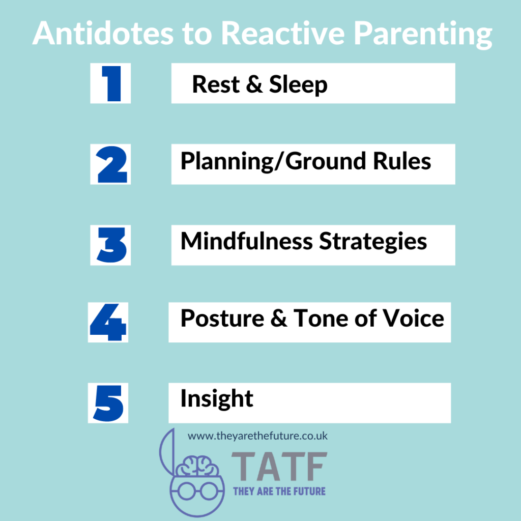 Reactive Parenting: 5 Simple Actions to Break the Cycle