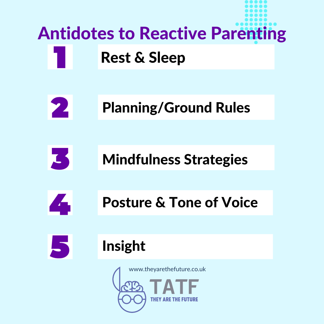Reactive Parenting: 5 Simple Actions to Break the Cycle