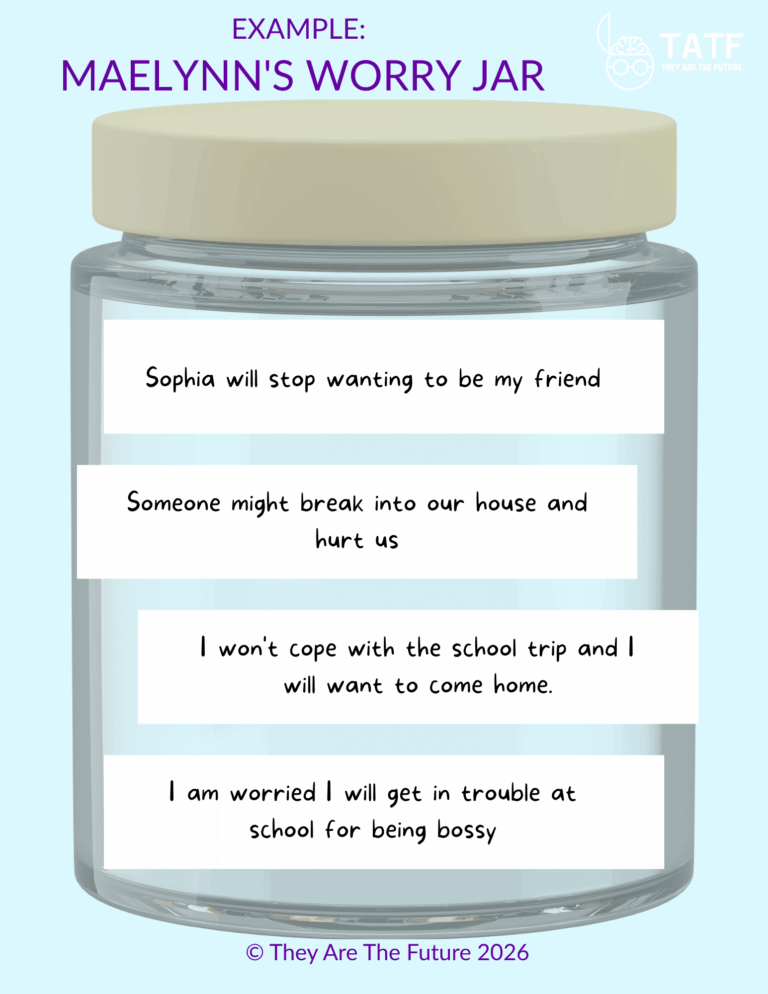 Worry Worksheets for Kids | Free Printable Worry Jar Pack
