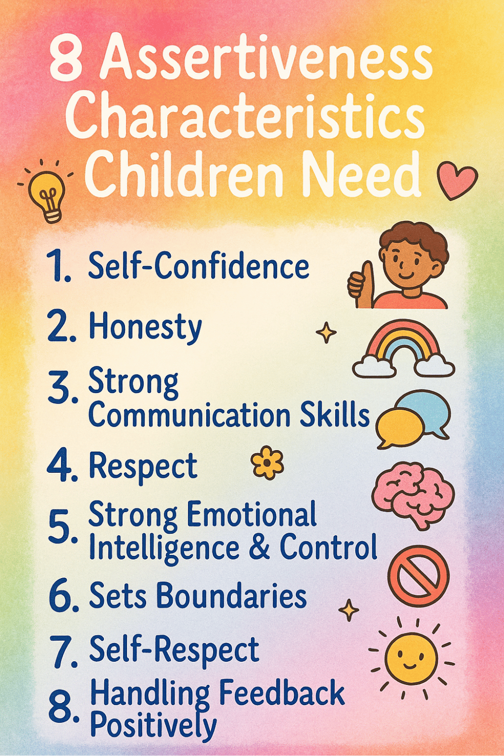 How to Teach Assertiveness to Children: 8 Key Characteristics ...