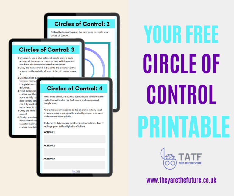 Use This Circle of Control Exercise For Better Mental Health [Free ...